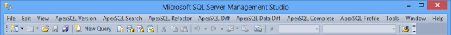 Apexsql Add Ins Crowding” Menus In Ssms And Vs